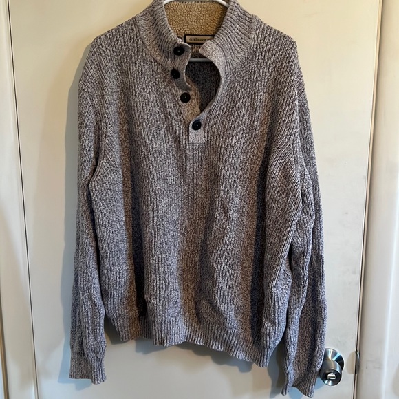 G.H. Bass & Co. | Sweaters | Gh Bass Co Mens Quarter Button Sweater ...